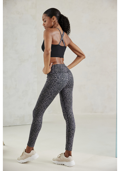 LASCANA ACTIVE Funktionsleggings "-Sportleggings" leo | XS (32/34)